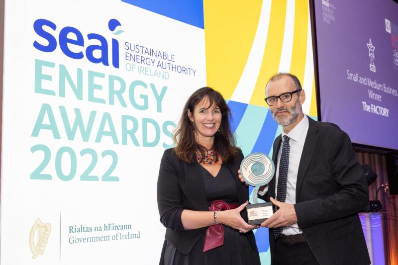 Offaly company wins award at SEAI Energy awards - Ireland Live