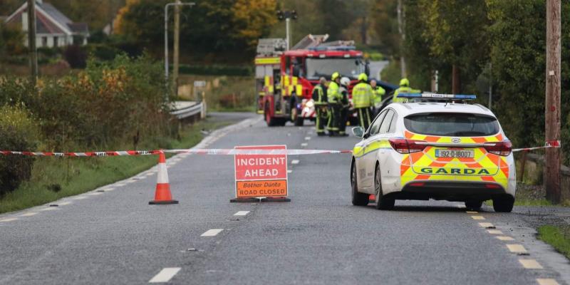 Broad Road, Convoy closed following two-vehicle crash - Ireland Live