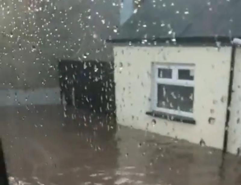 Watch: Floods in Coolrain - Ireland Live