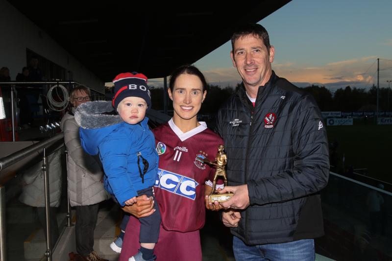 Former Offaly star on fire as her club claims eighth Derry Camogie ...