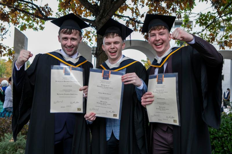 Great celebrations as Longford students graduate from Dublin City University - Ireland Live