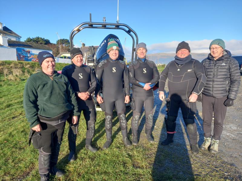 Dundalk Sub Aqua Search and Rescue brave chilly waters of Carlingford ...