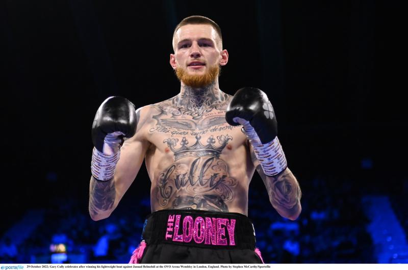 Naas' Gary Cully signs multi-fight extension with Matchroom Boxing in ...