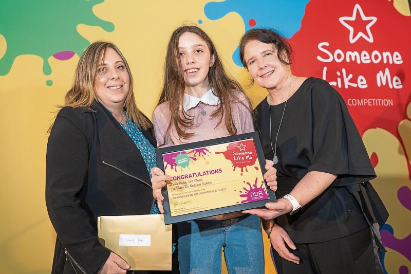 Success for two Longford pupils in ‘Someone Like Me’ art competition ...