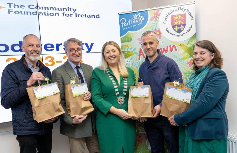 Portlaoise set to bloom with ambitious new Biodiversity Plan - Ireland Live