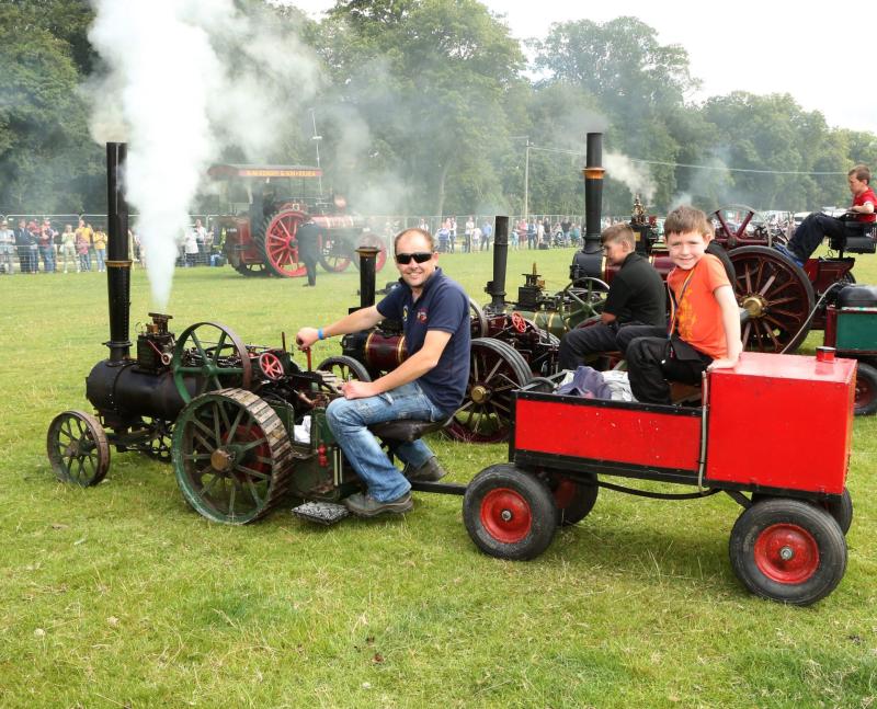 Wheels in motion for National Steam Rally in Laois at Stradbally Hall ...