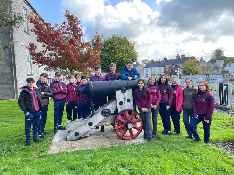 History becomes real for TY students in Offaly - Ireland Live