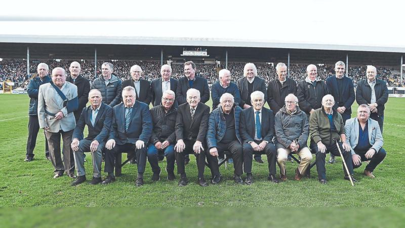 Three-in-a-row club hurling legends honoured at UPMC Nowlan Park in ...