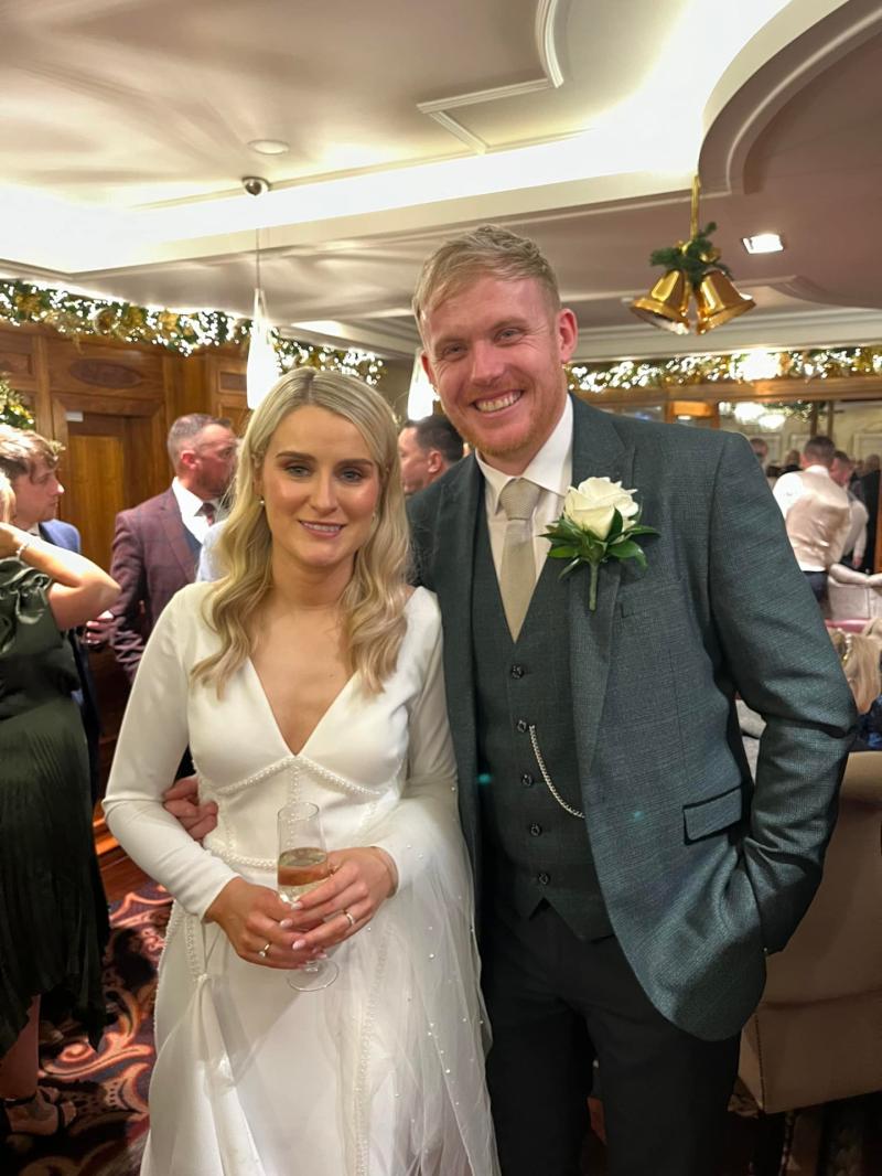 A safe pair of hands! Wedding bells ring for Longford goalkeeper and ...