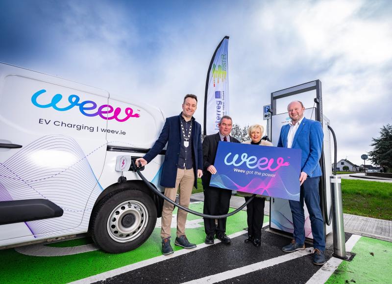 WEEV installs new rapid EV charging hub in Dundalk - Ireland Live