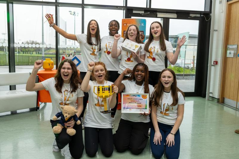 Longford's Team Garfield triumphs in LEGO Regional Final at TUS Athlone ...