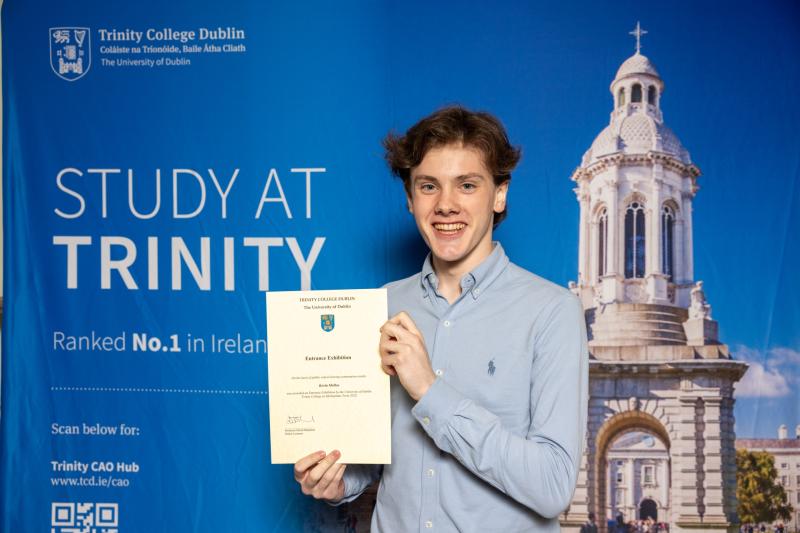 Eight Kilkenny students receive entrance awards from Trinity College Dublin - Ireland Live