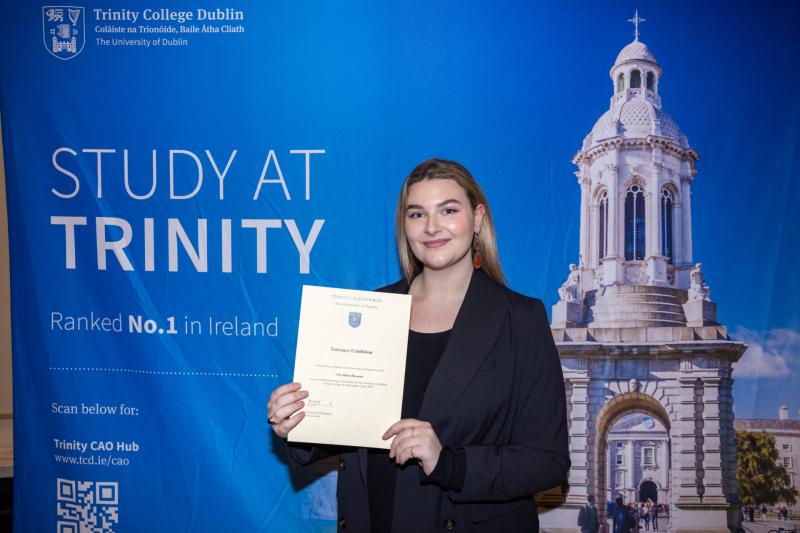 PICTURES: Tipperary students receive entrance awards from Trinity College Dublin - Ireland Live