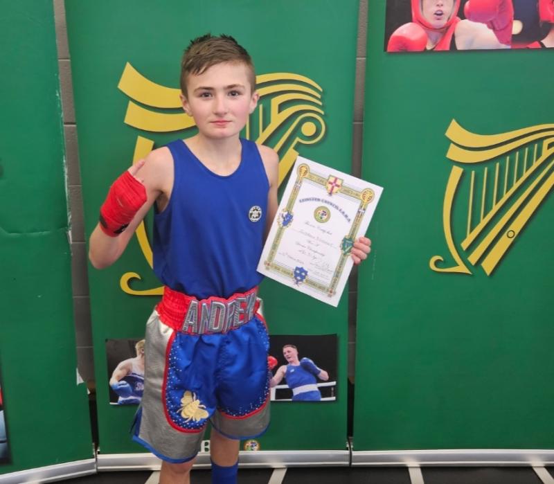 Longford’s Andrew Nugent crowned Leinster Youths Boxing Champion ...