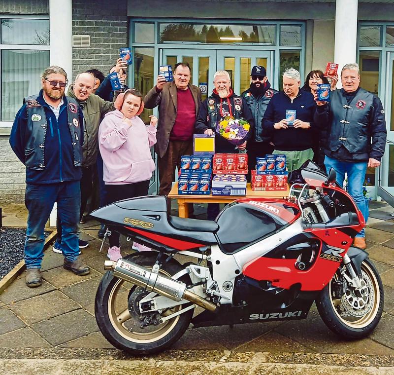 Longford Motorcycle Club presents Easter eggs to St Christopher's ...