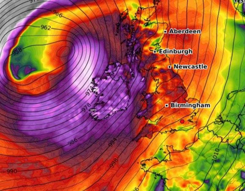 Ireland on alert as Met Eireann issues Weather Warnings for Storm ...
