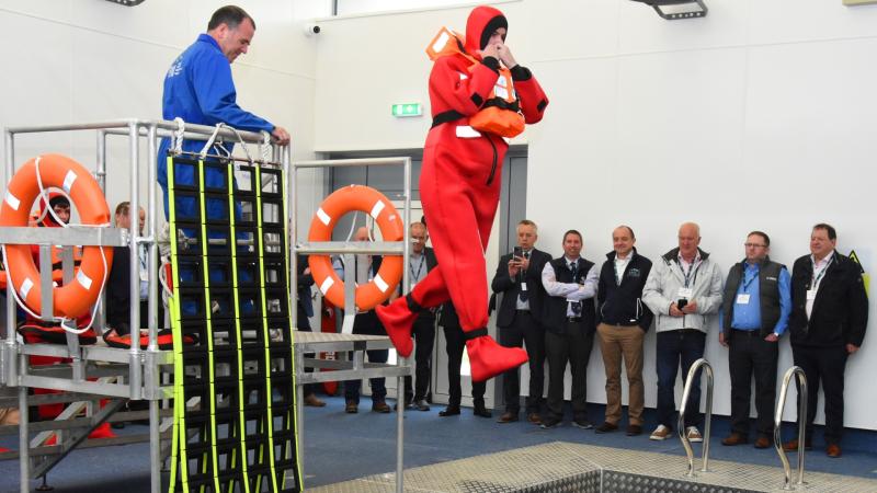 New €2m national sea survival training pool opens in Greencastle ...