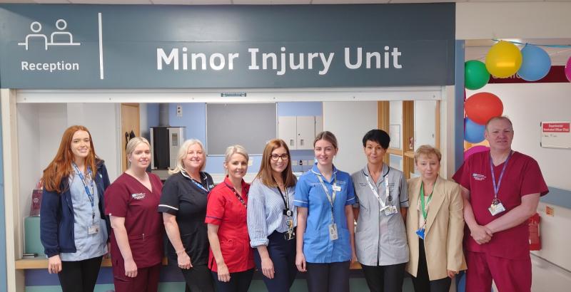 New Minor Injuries Unit officially opened at Altnagelvin Hospital ...