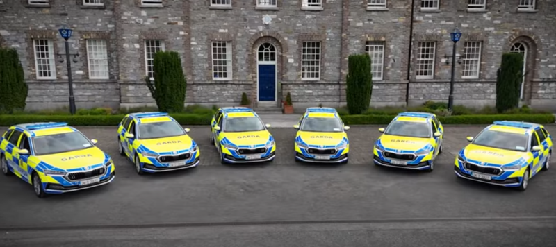WATCH: Brand new Garda patrol car unveiled for Laois - Ireland Live