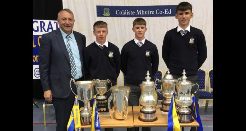Great excitement as All-Ireland cups visit Tipperary school - Ireland Live