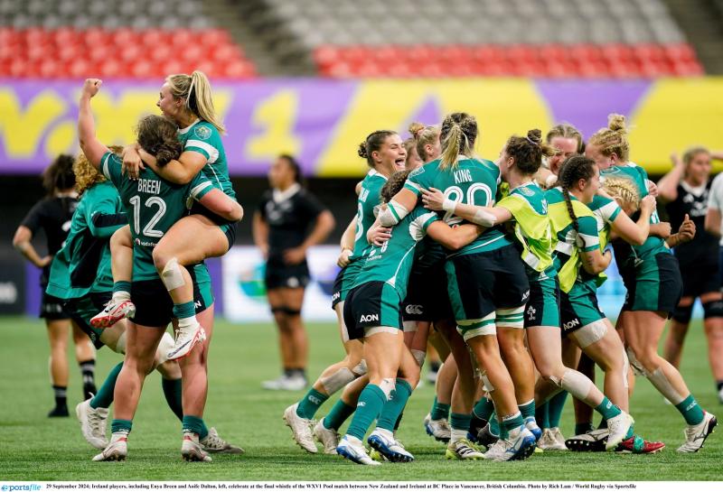 Offaly woman stars in historic Irish rugby win - Ireland Live