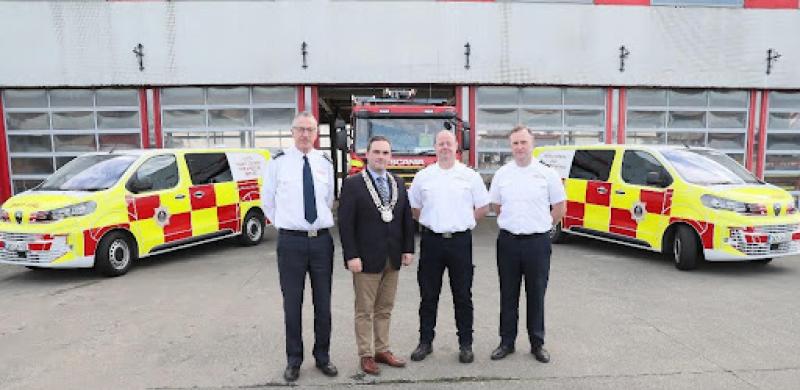 Louth Fire Service launch new station support vehicles - Ireland Live