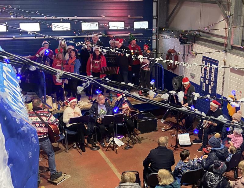 Santa comes to visit Clogherhead RNLI in Louth - Ireland Live
