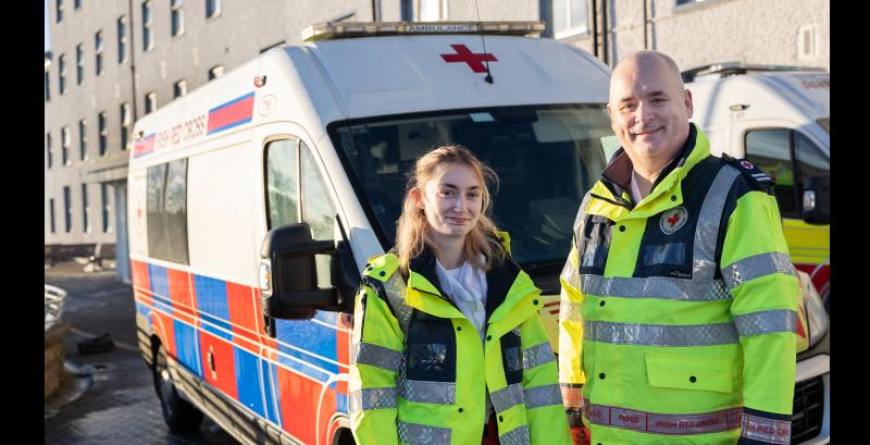 Tipperary volunteers with the Irish Red Cross are carrying out ...