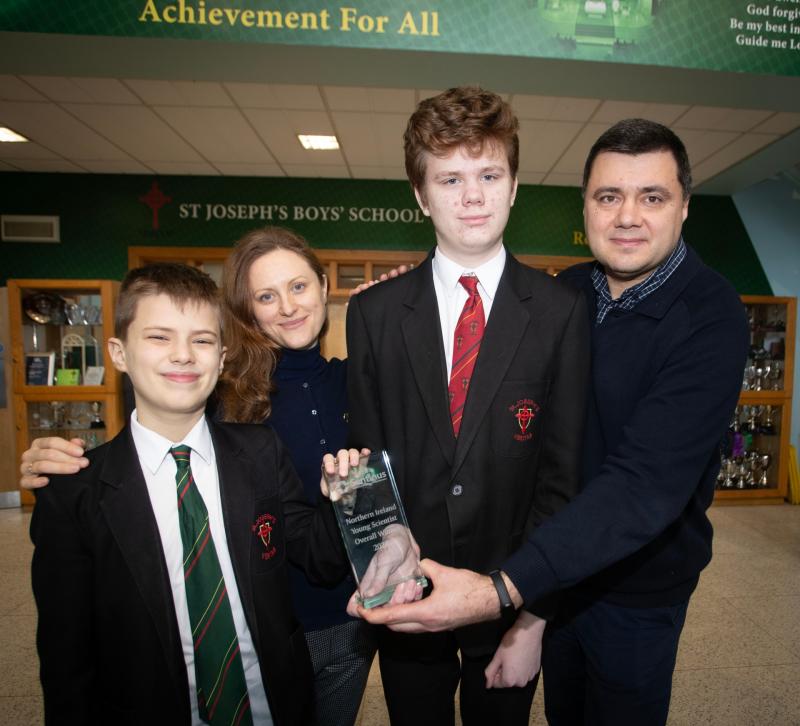 Derry student wins prestigious NI Sentinus Young Innovators 2024 Award - Ireland Live