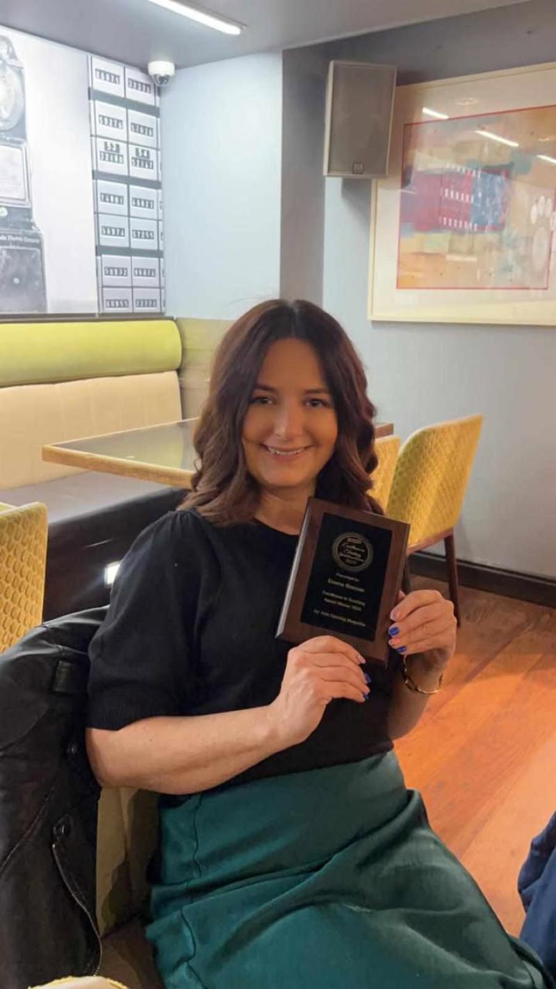 Emma Bonner of Derry Receives Global Excellence in Teaching Award ...