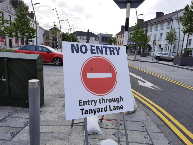 New one-way system now active in Tullamore’s O'Connor Square - Ireland Live
