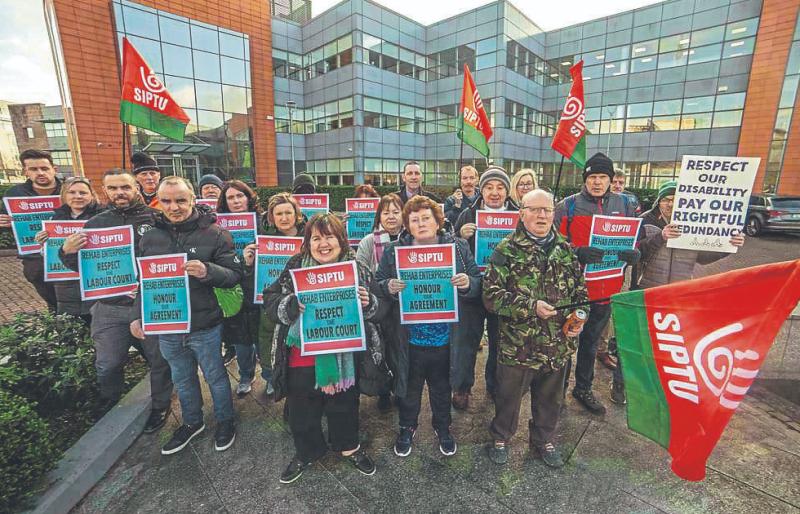 Group travel from Limerick to Dublin to protest for people with ...