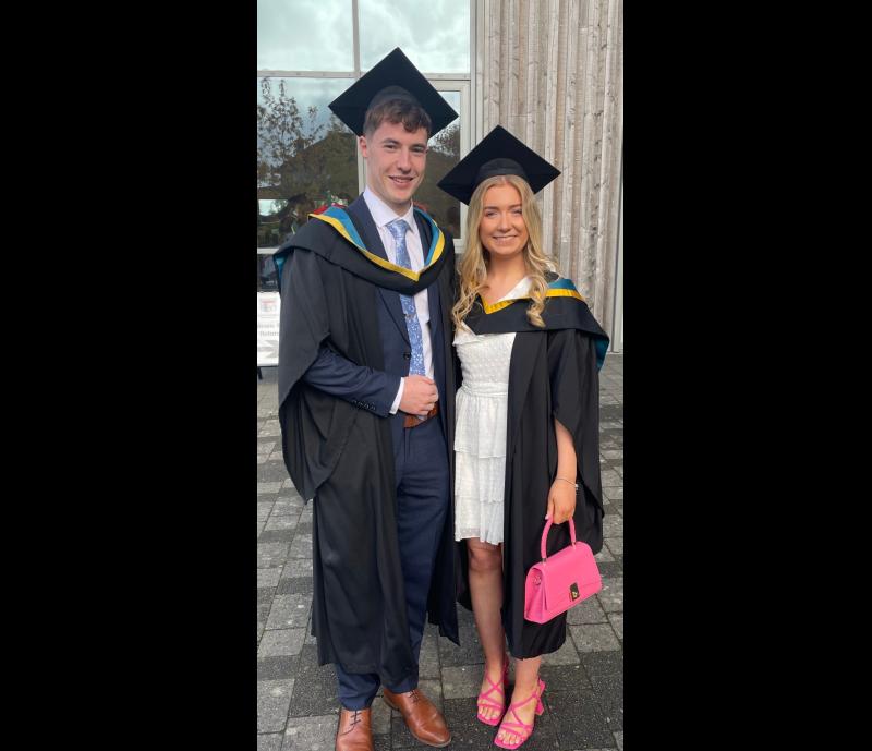 PICTURE: Two of Tipperary's brightest doing their village proud at Mary ...