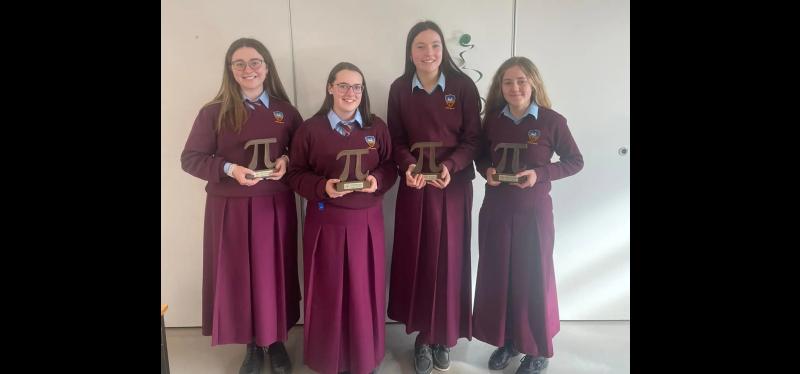 CONGRATULATIONS: Tipperary school team win the regional IMTA Pi Maths ...