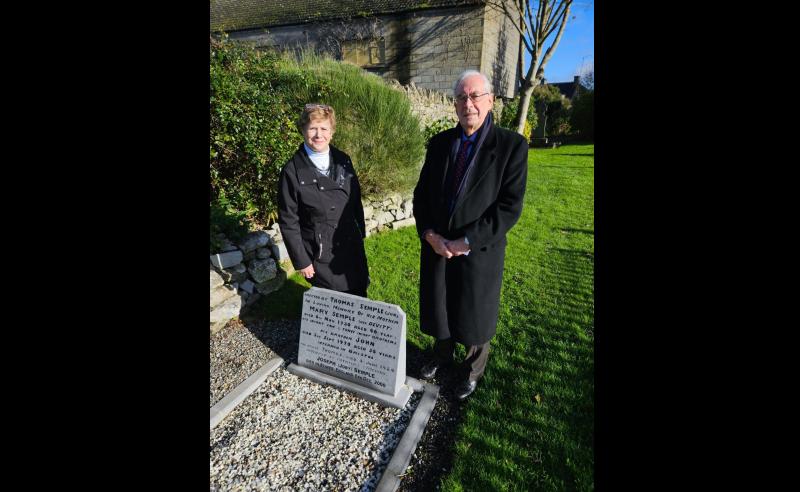Martin and Jo Semple visit famous Tipperary grave - Ireland Live
