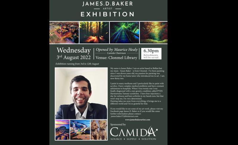 The remarkable paintings of James D Baker will go on display at the ...