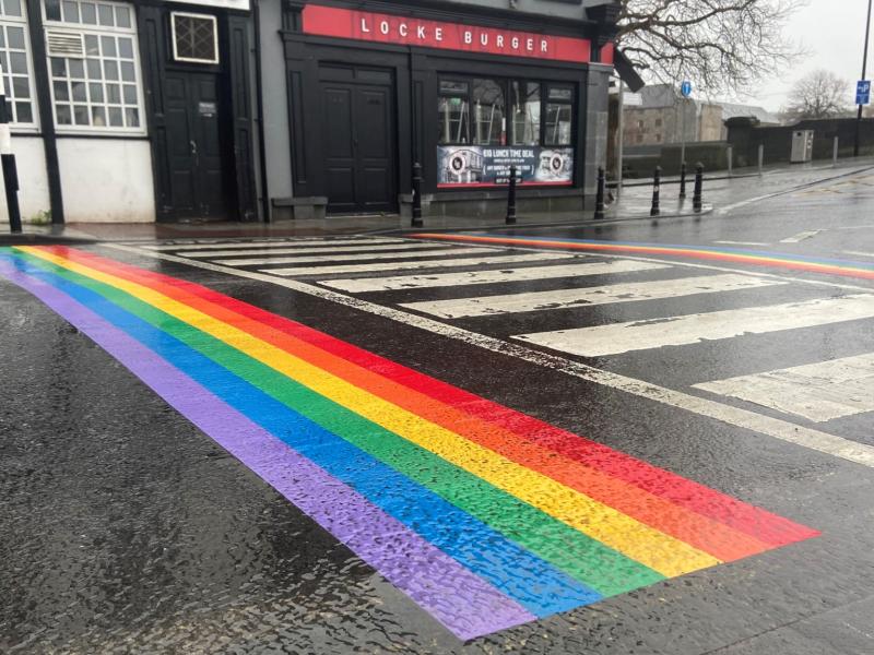 Laois to get its first Rainbow Pride pedestrian crossing - Ireland Live