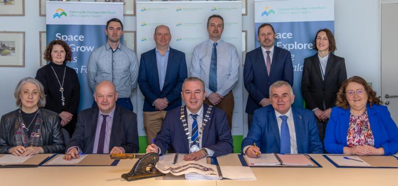 Contract signed for construction of 38 council houses in Offaly ...