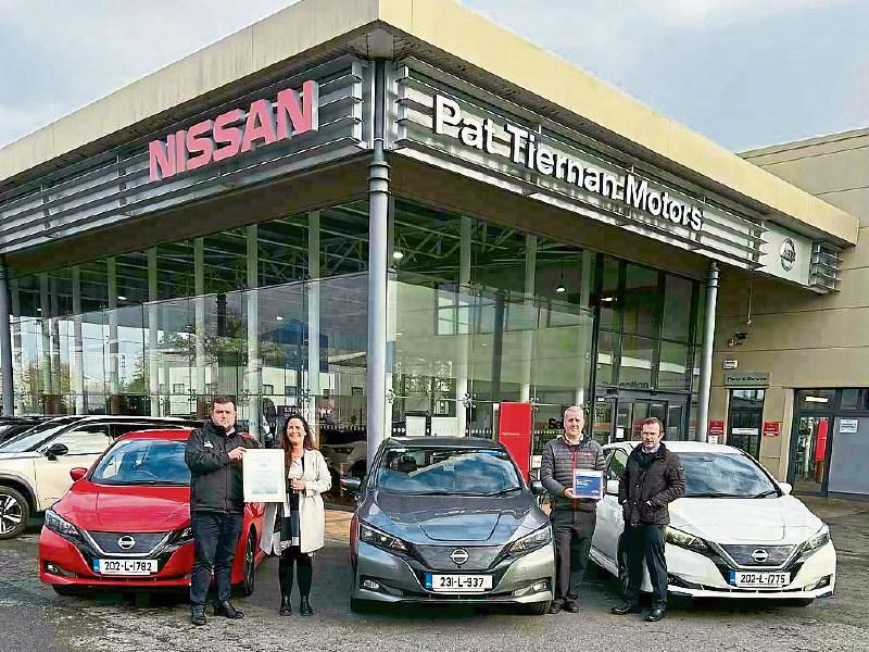 Limerick dealership drives off with top EV award - Ireland Live