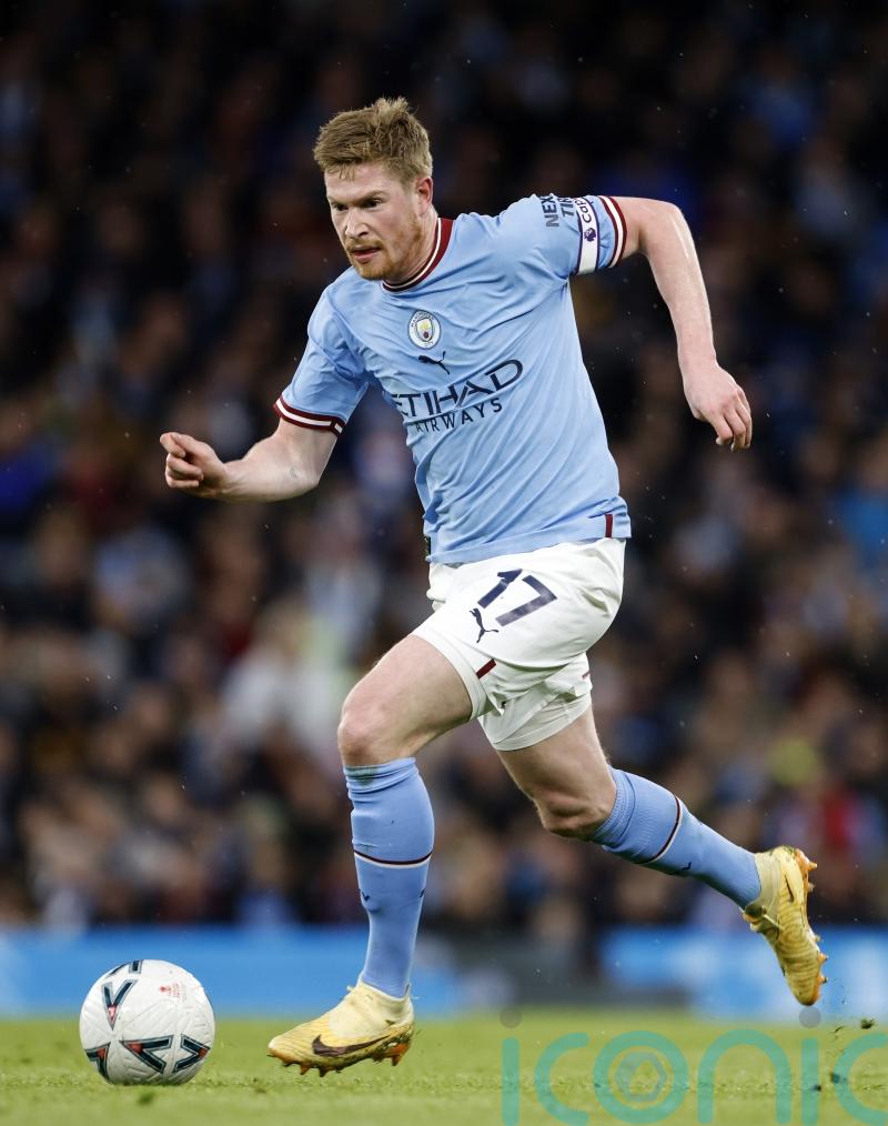 Kevin De Bruyne ‘way ahead’ of schedule on return from hamstring injury - Ireland Live